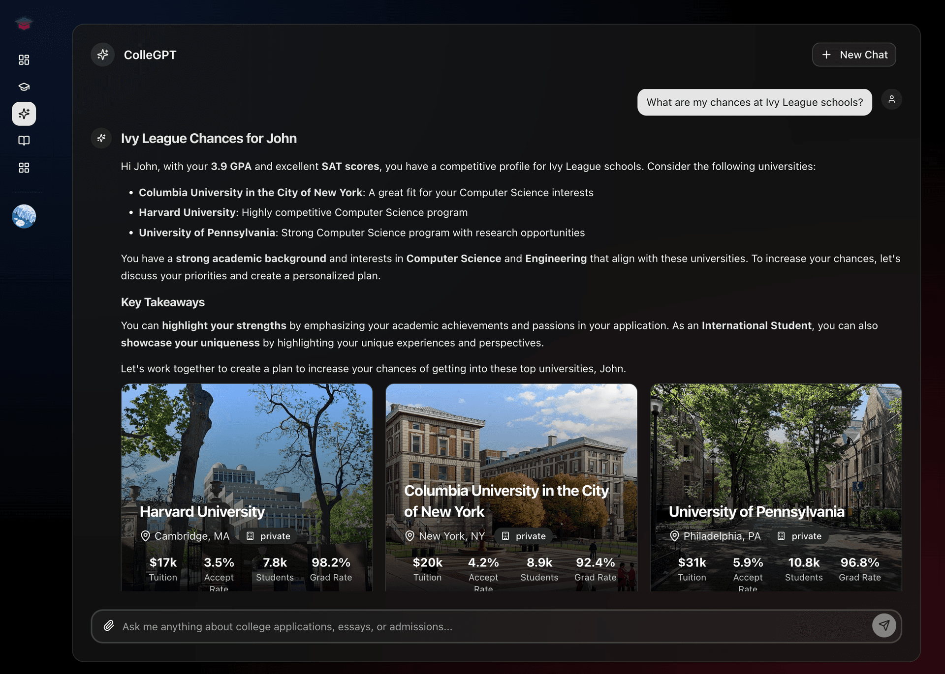 The College App